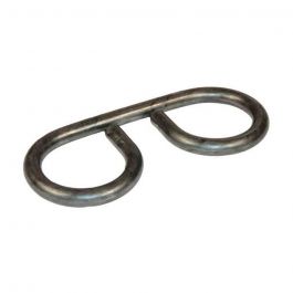 Safety Chain Loop, Class III/IV , 10,000 lbs. Capacity, Unpainted - 1/2 ...