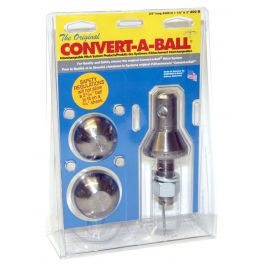 Convert-A-Ball 2-Ball Set - 3" Diameter Long Shank - 1-7/8" and 2 Inch ...